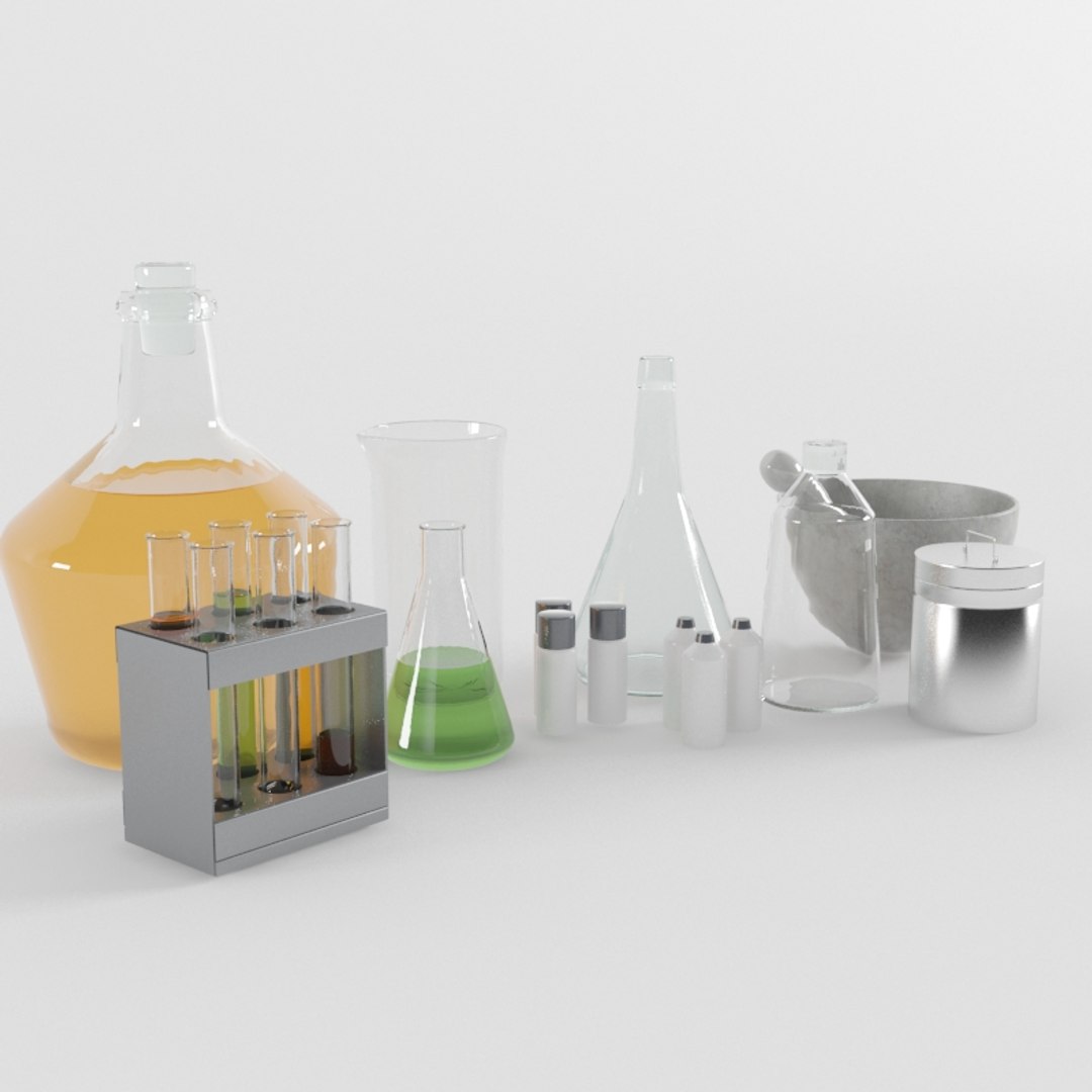 3D Laboratory Equipment Items - TurboSquid 1349073