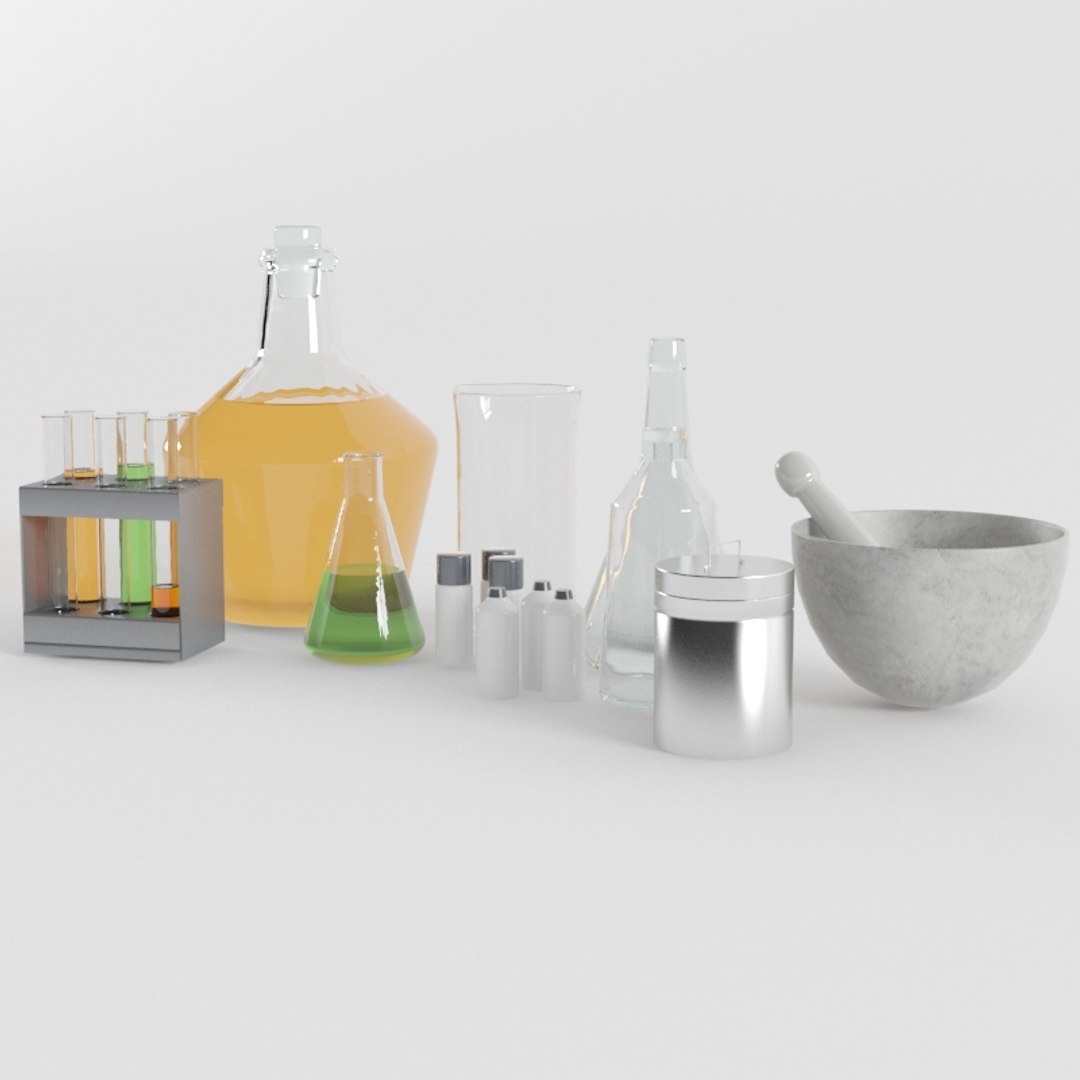 3D Laboratory Equipment Items - TurboSquid 1349073