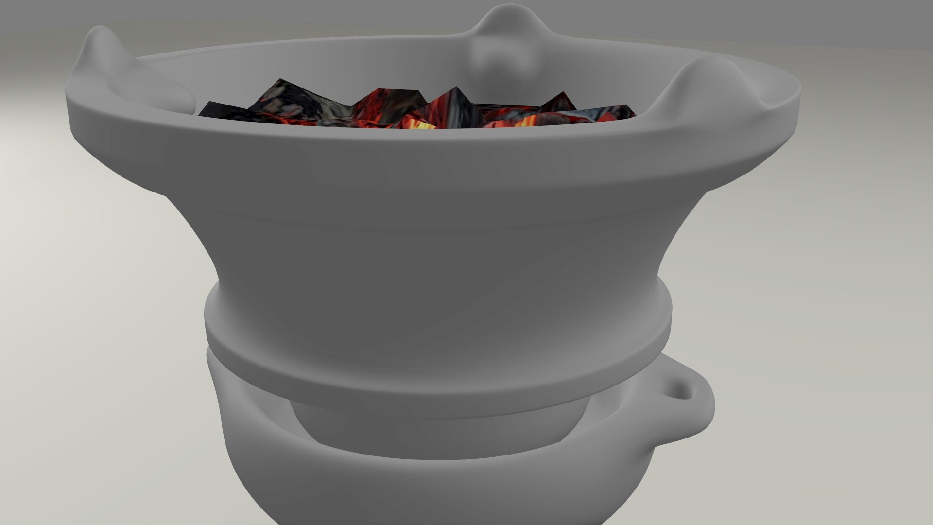 Free Firewood Clay Pot Stove 3D Model - TurboSquid 1844748