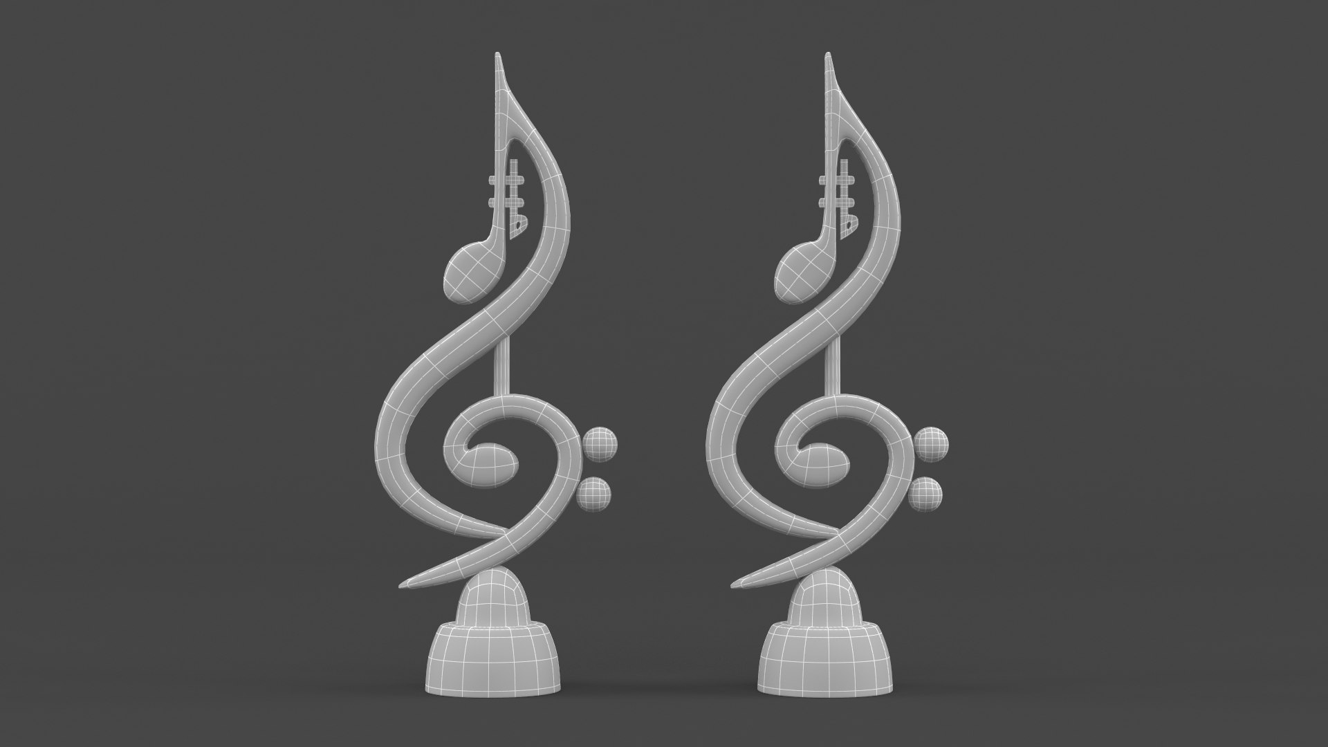 3D Music Notes - TurboSquid 2208893