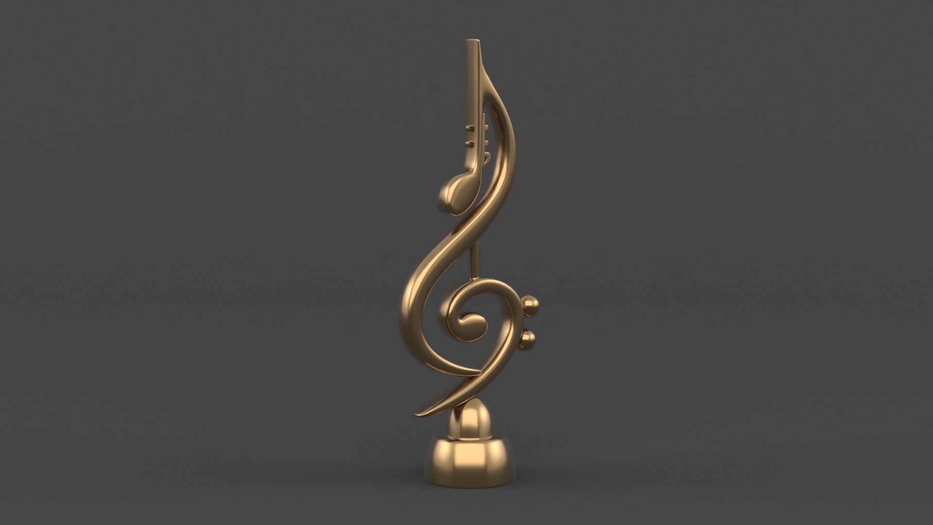 3D Music Notes - TurboSquid 2208893
