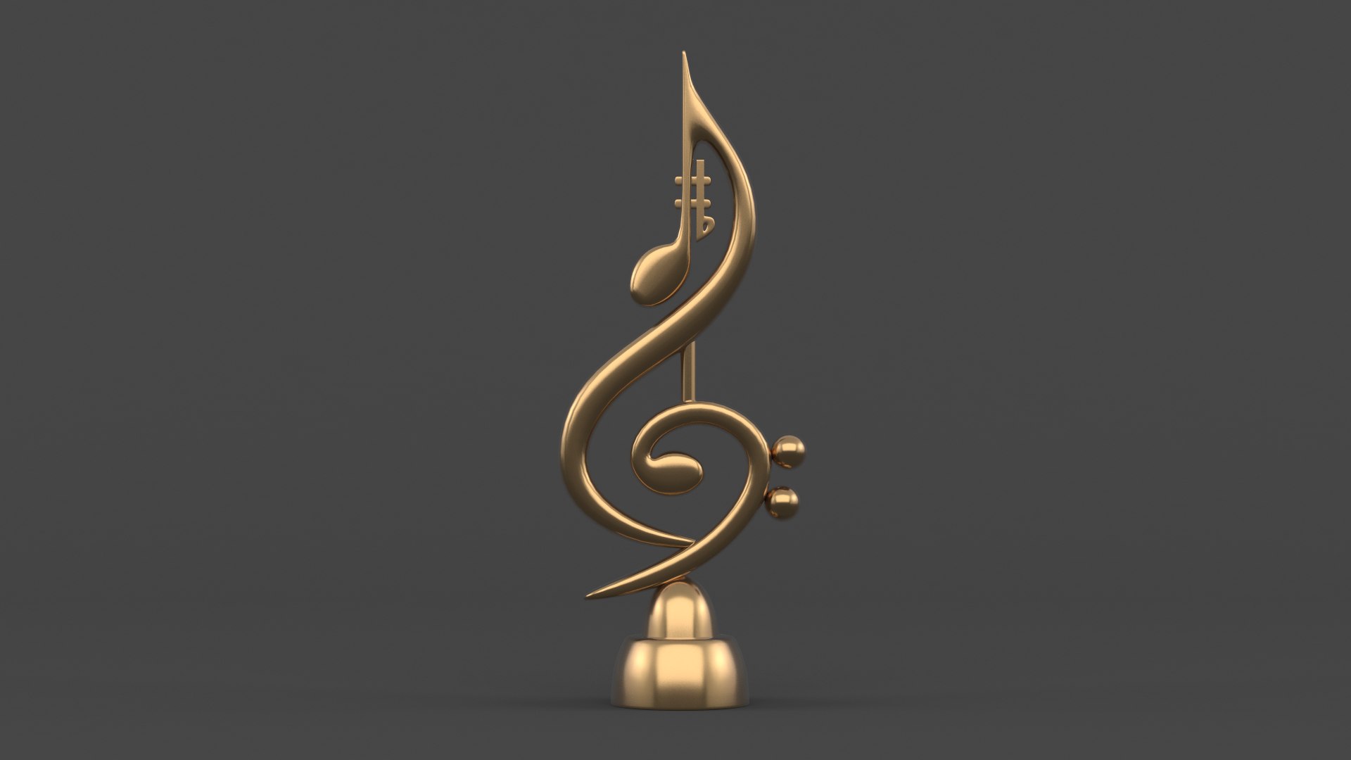 3D Music Notes - TurboSquid 2208893