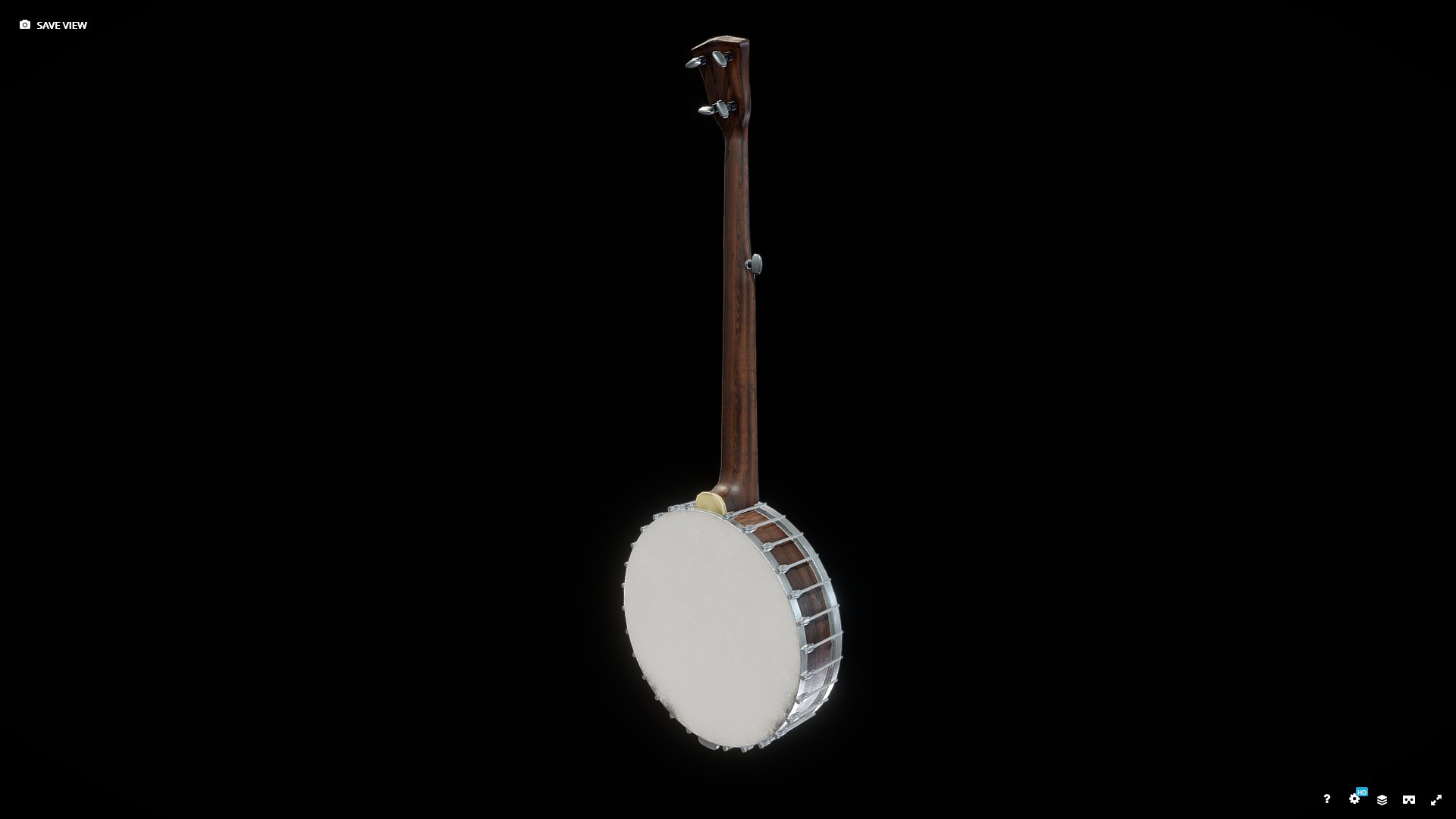 Banjo - Game Ready 3D - TurboSquid 1896588