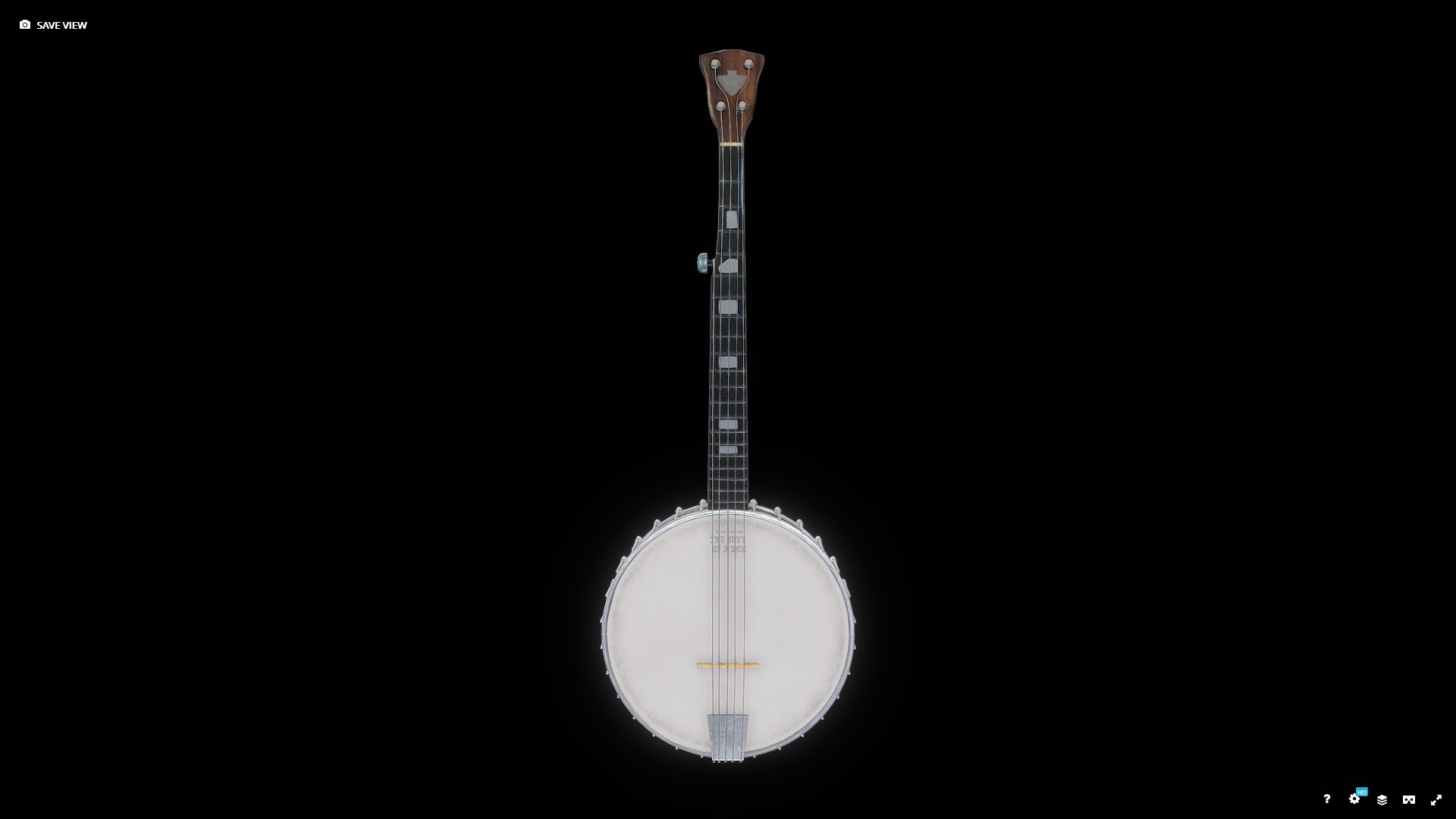 Banjo - Game Ready 3D - TurboSquid 1896588