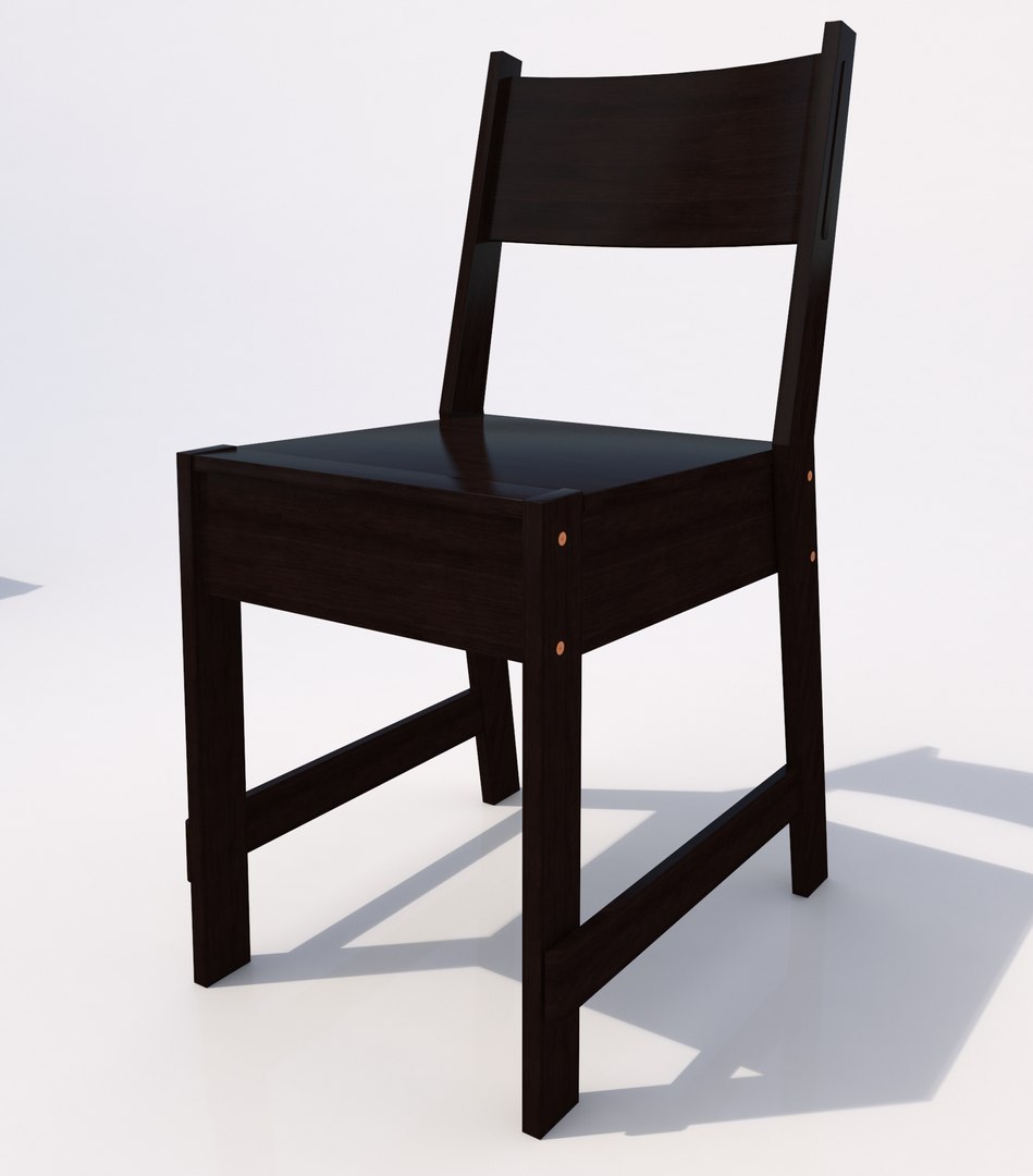 3d Ikea Norraker Chair Table Model
