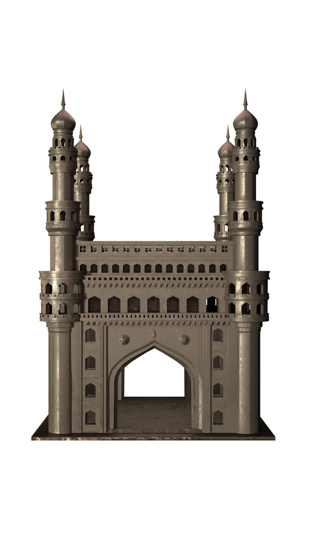 Charminar 3D model - TurboSquid 1850076