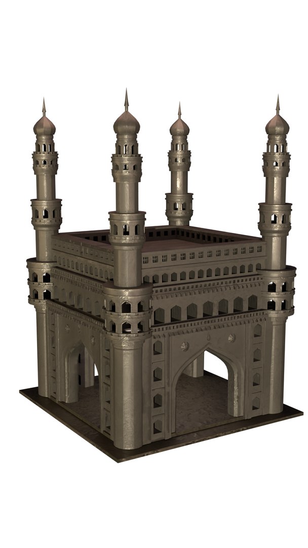 Charminar 3D model - TurboSquid 1850076