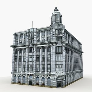 Old building 3D model - TurboSquid 1318901