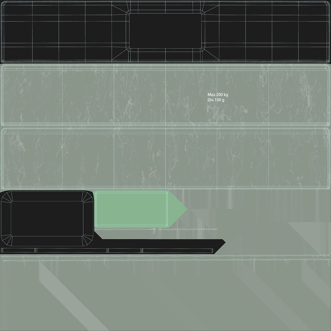 Bamboo Body Scale Model - TurboSquid 1778327