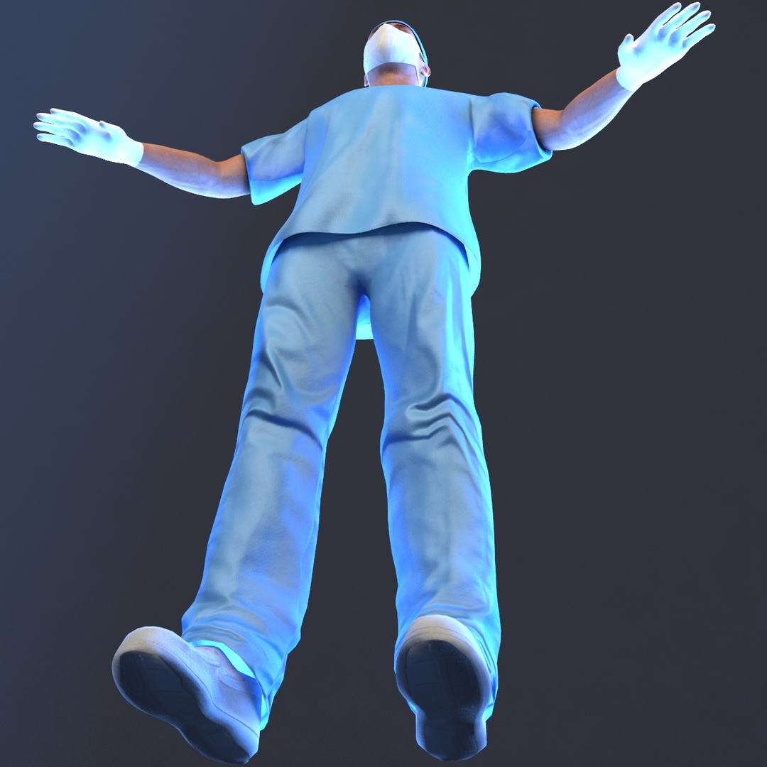 3D medical pack surgeon doctor - TurboSquid 1412509