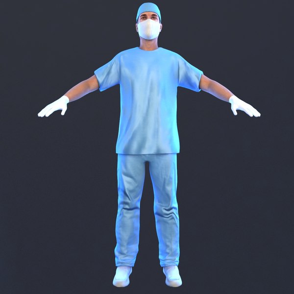 3D medical pack surgeon doctor - TurboSquid 1412509