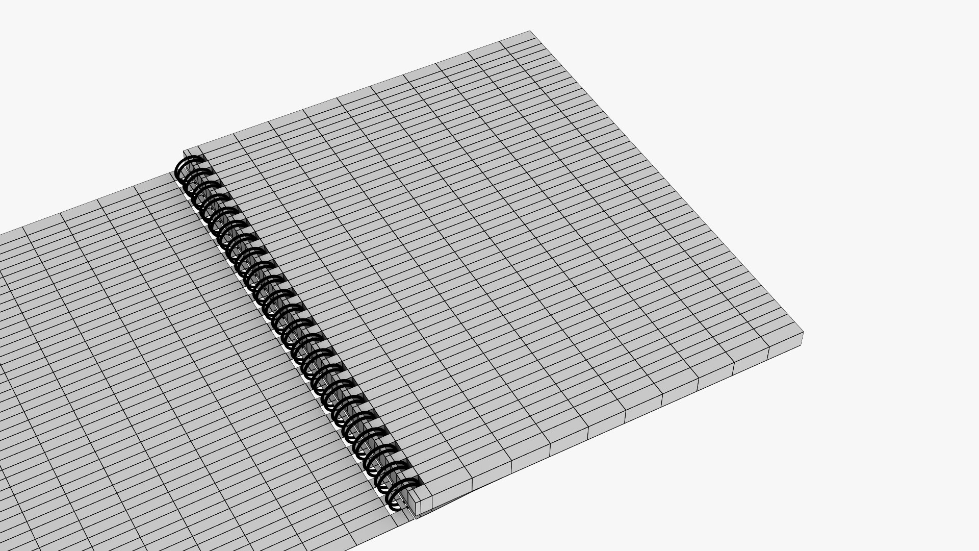 Notebook 04 3D model - TurboSquid 1969344
