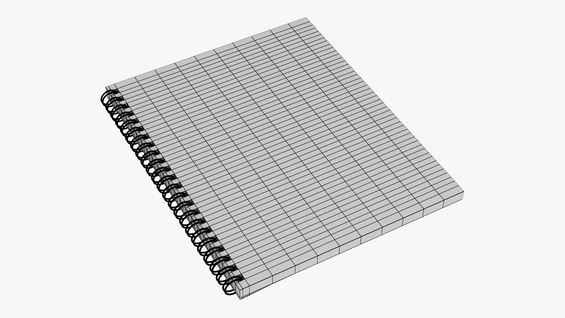 Notebook 04 3D Model - TurboSquid 1969344