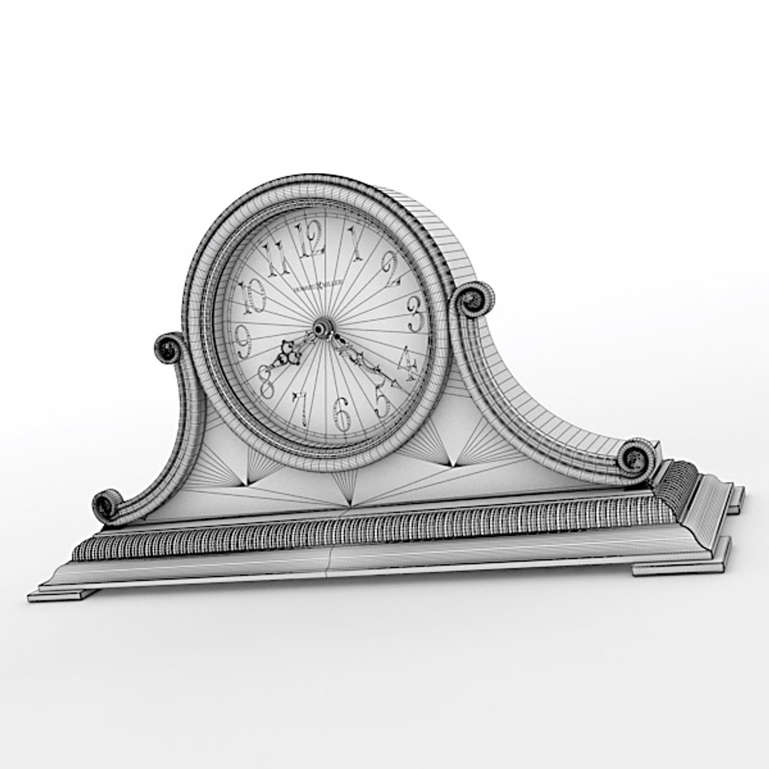 Max Analog Mantel Clock