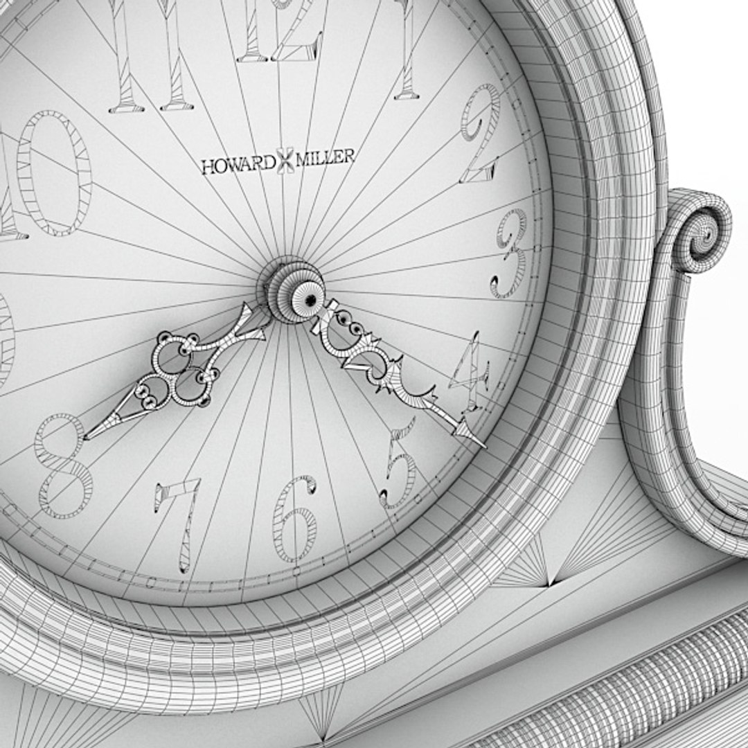 Max Analog Mantel Clock