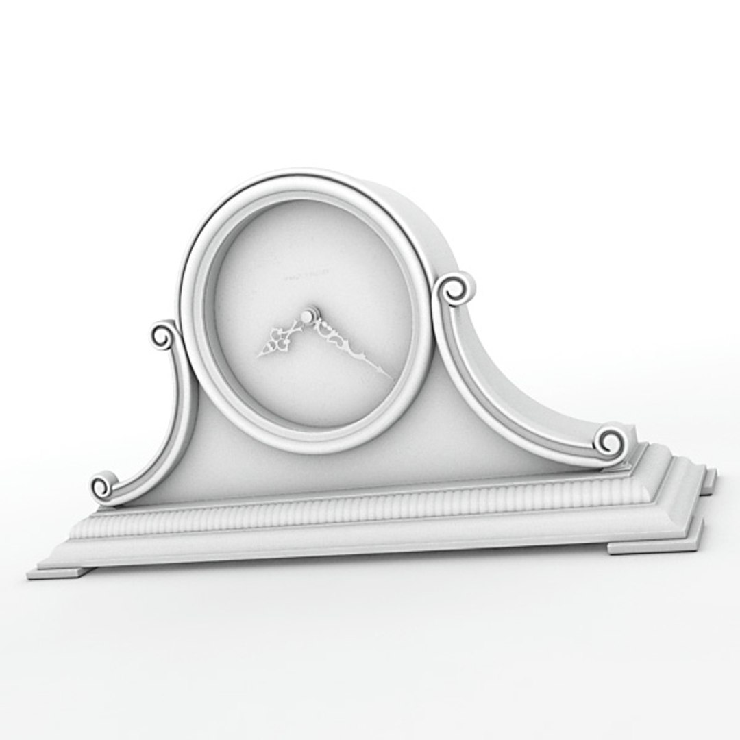 Max Analog Mantel Clock