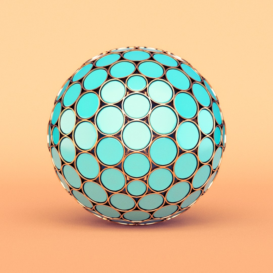 Abstract ball 3D model - TurboSquid 1772837