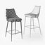 Bontempi Clara Barstool 3D Model - TurboSquid 1392975