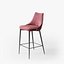 Bontempi Clara Barstool 3D Model - TurboSquid 1392975