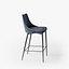 Bontempi Clara Barstool 3D Model - TurboSquid 1392975