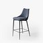 Bontempi Clara Barstool 3D Model - TurboSquid 1392975