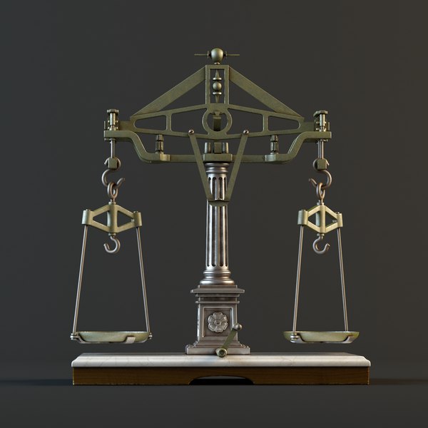 3ds max balance scales victorian