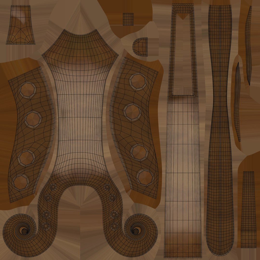 3D Violin Stradivarius Emperor Model - TurboSquid 2349098
