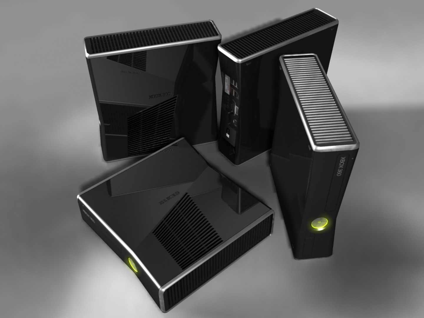 3d Xbox 360 Model