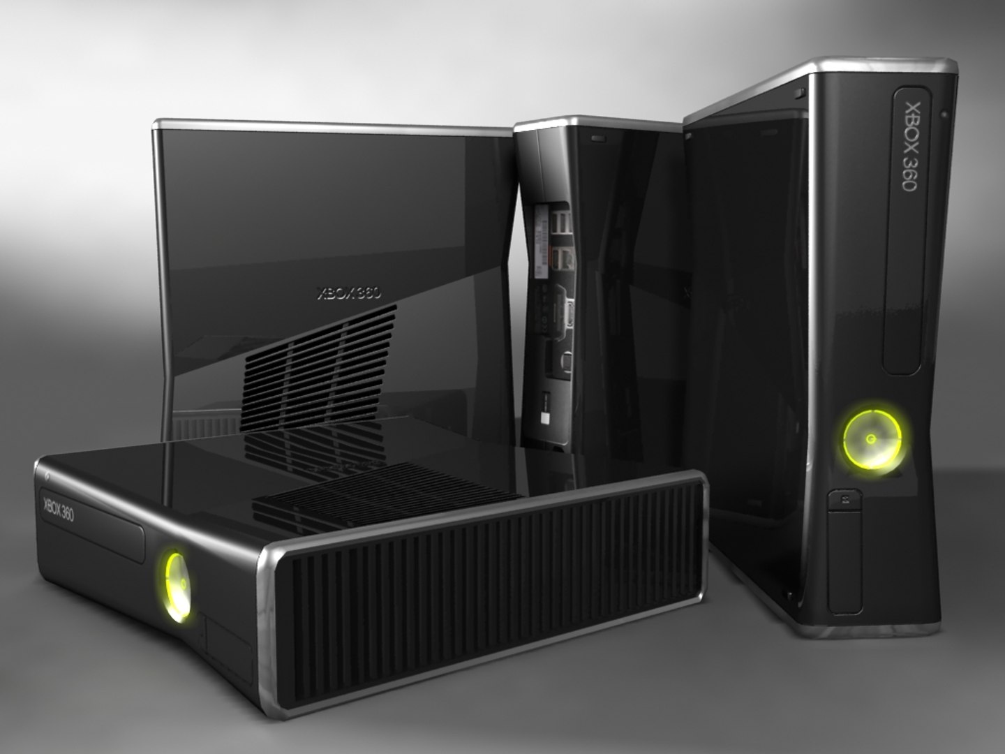 3d Xbox 360 Model