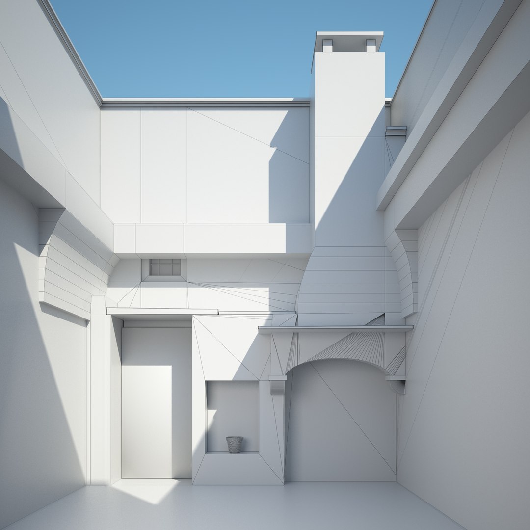 C4d Scene House Salento