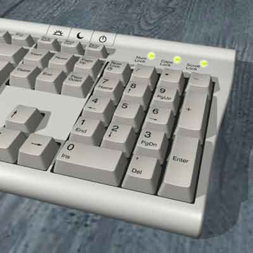 3d Model Keyboard