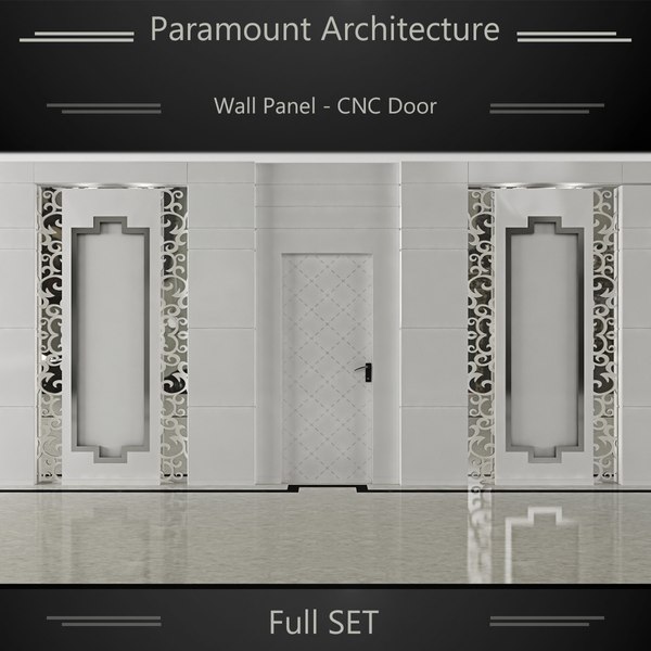 modelo 3d Panel de pared de diseño de interiores - TurboSquid 1193412