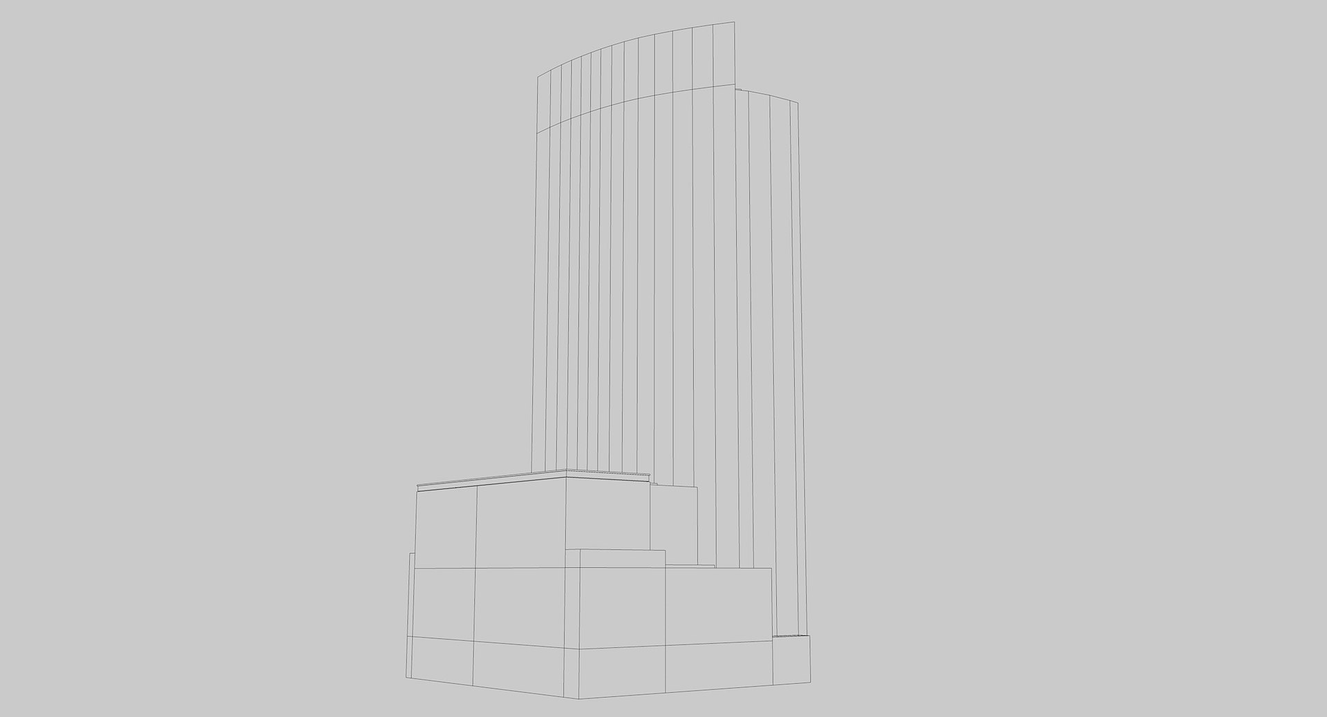 The Visionaire Building Low Poly PBR 3D Model - TurboSquid 2445195