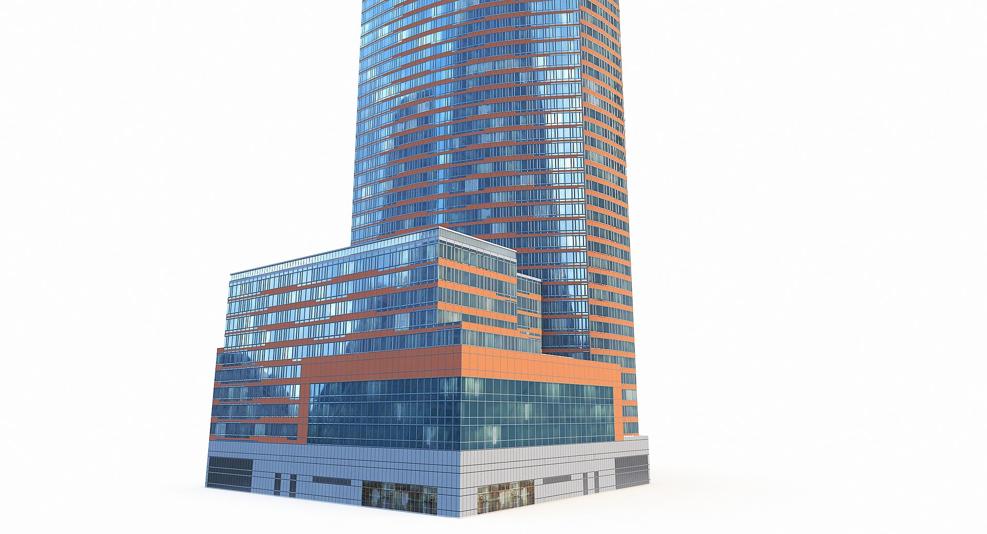 The Visionaire Building Low Poly PBR 3D Model - TurboSquid 2445195