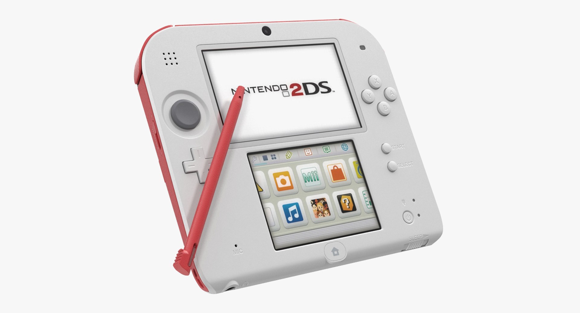 3D Handheld Console Nintendo 2ds - TurboSquid 1189369