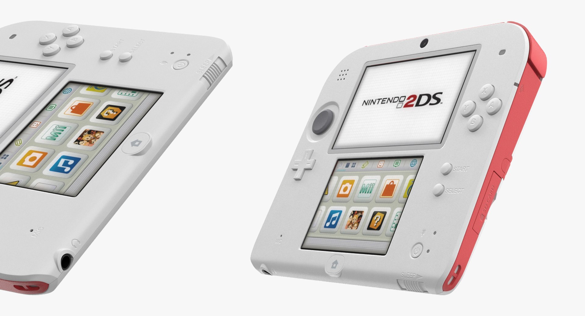 3D Handheld Console Nintendo 2ds - TurboSquid 1189369