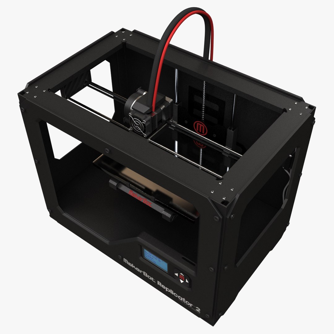 Makerbot Replicator 2 3d Model