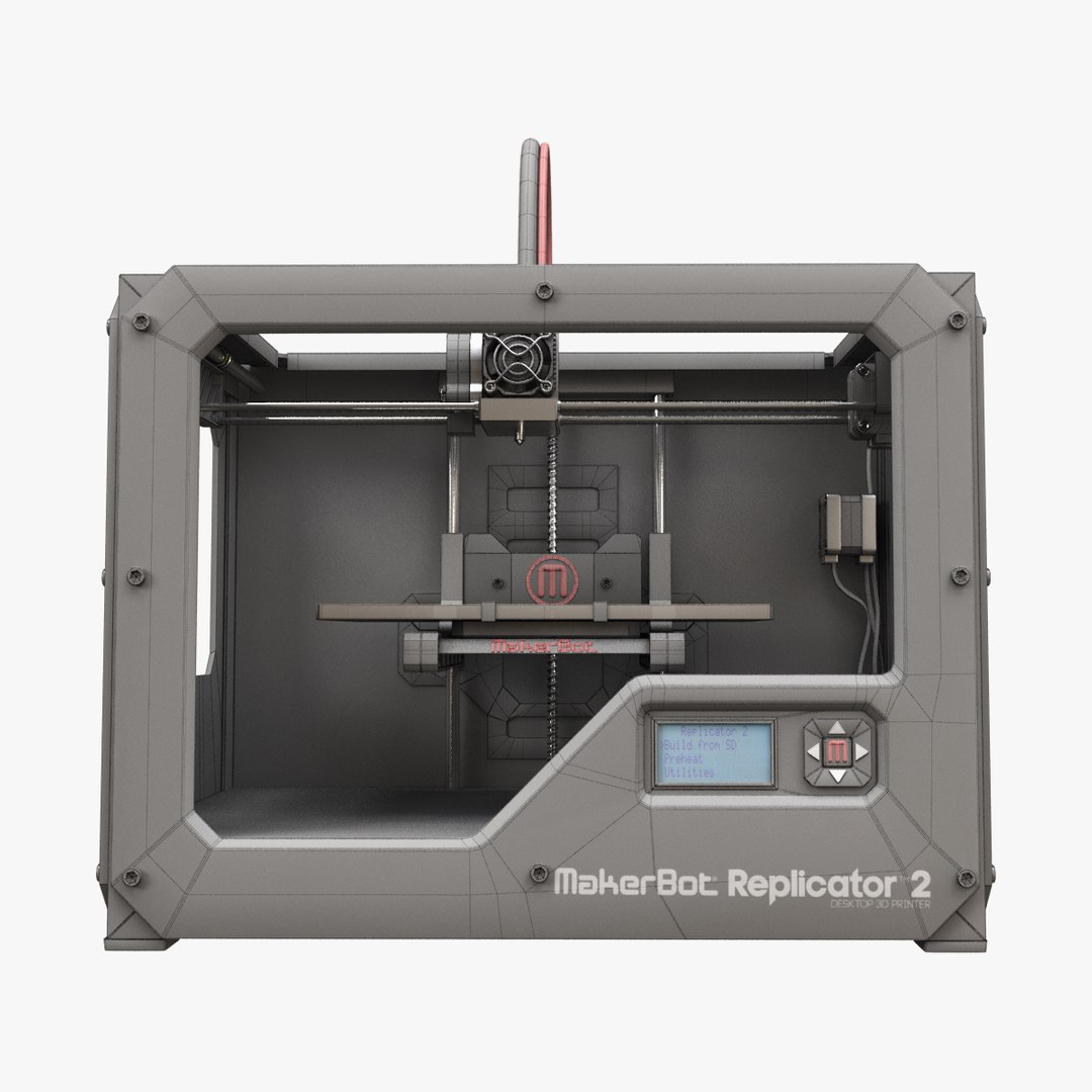 Makerbot Replicator 2 3d Model