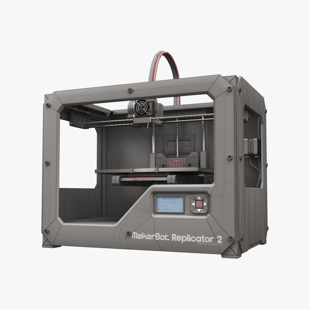 Makerbot Replicator 2 3d Model