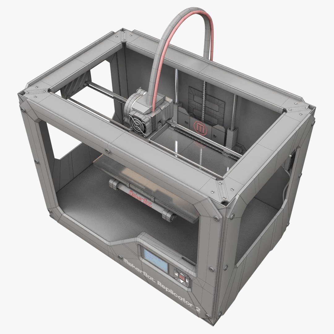 Makerbot Replicator 2 3d Model