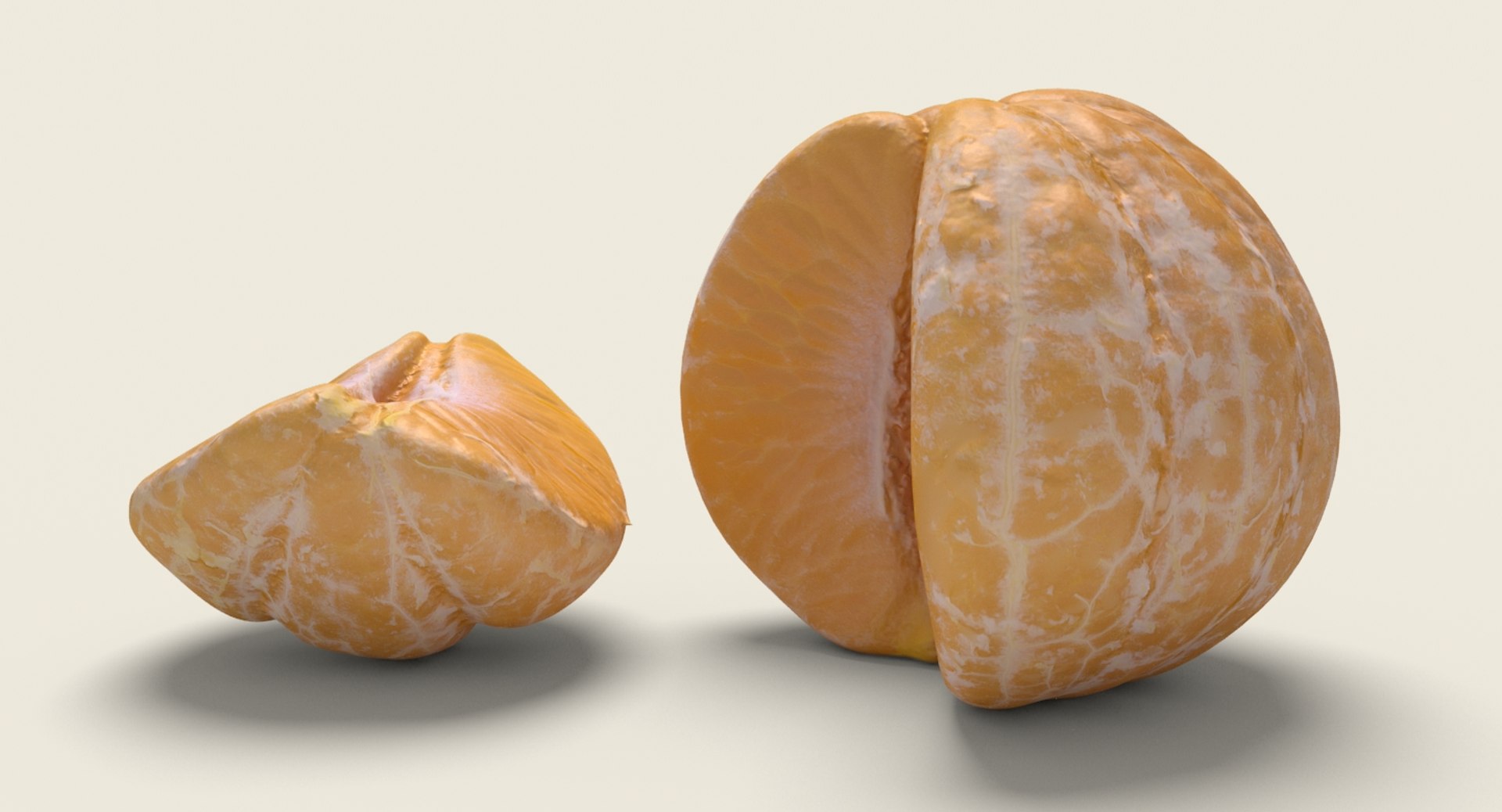 3d mandarin 03 model