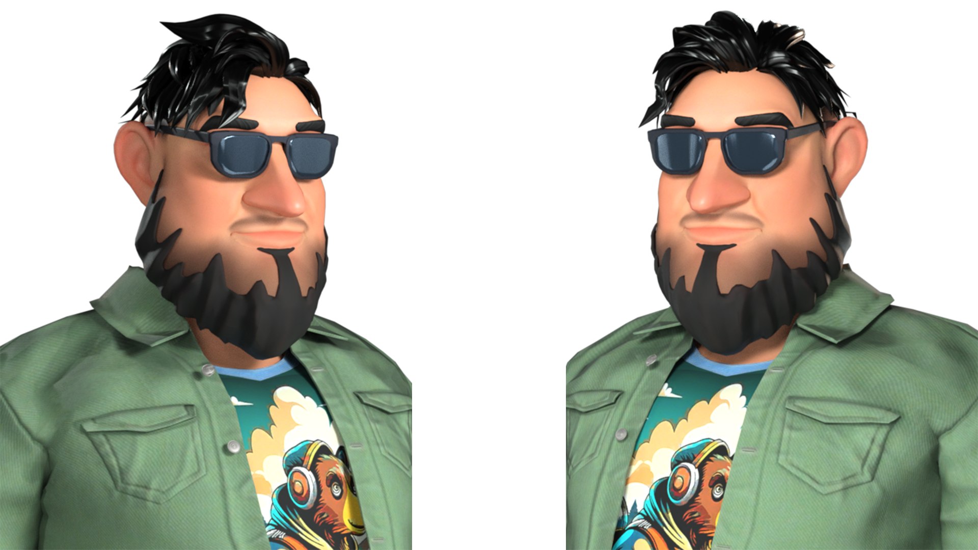 3D Cartoon Rigged Don The Jhon Character 3D Model - TurboSquid 2302542