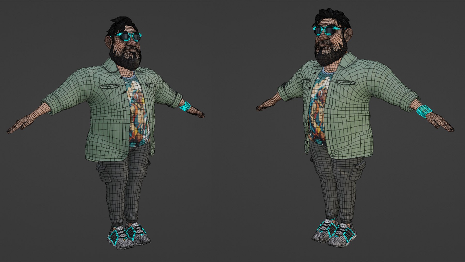 3D Cartoon Rigged Don The Jhon Character 3D Model - TurboSquid 2302542