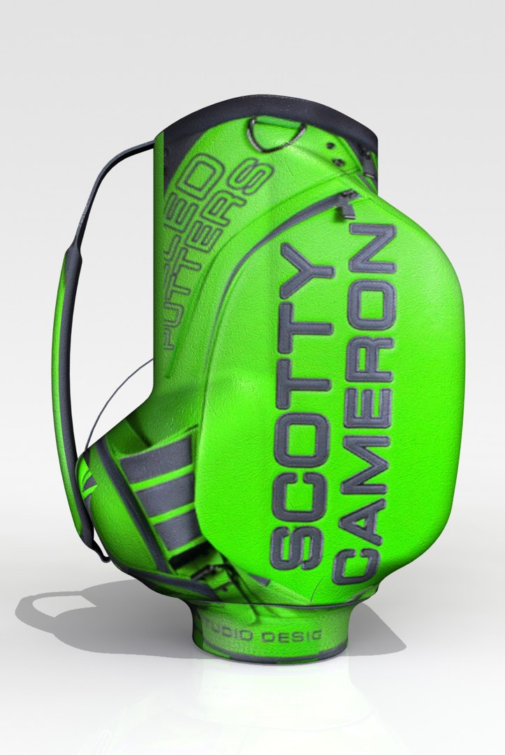 3d Golf Bag Model