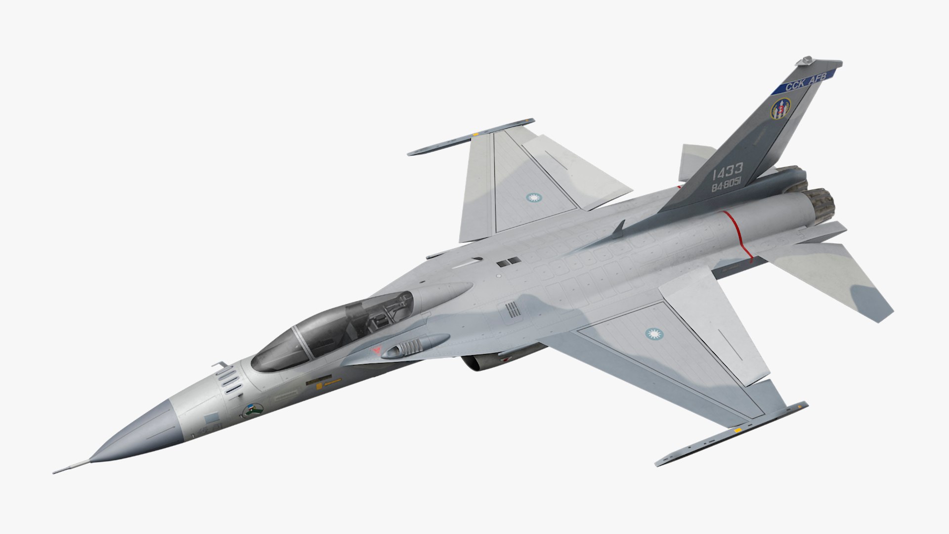 3D Unarmed Fighter Jet AIDC F-CK-1 Rigged For Cinema 4D - TurboSquid ...