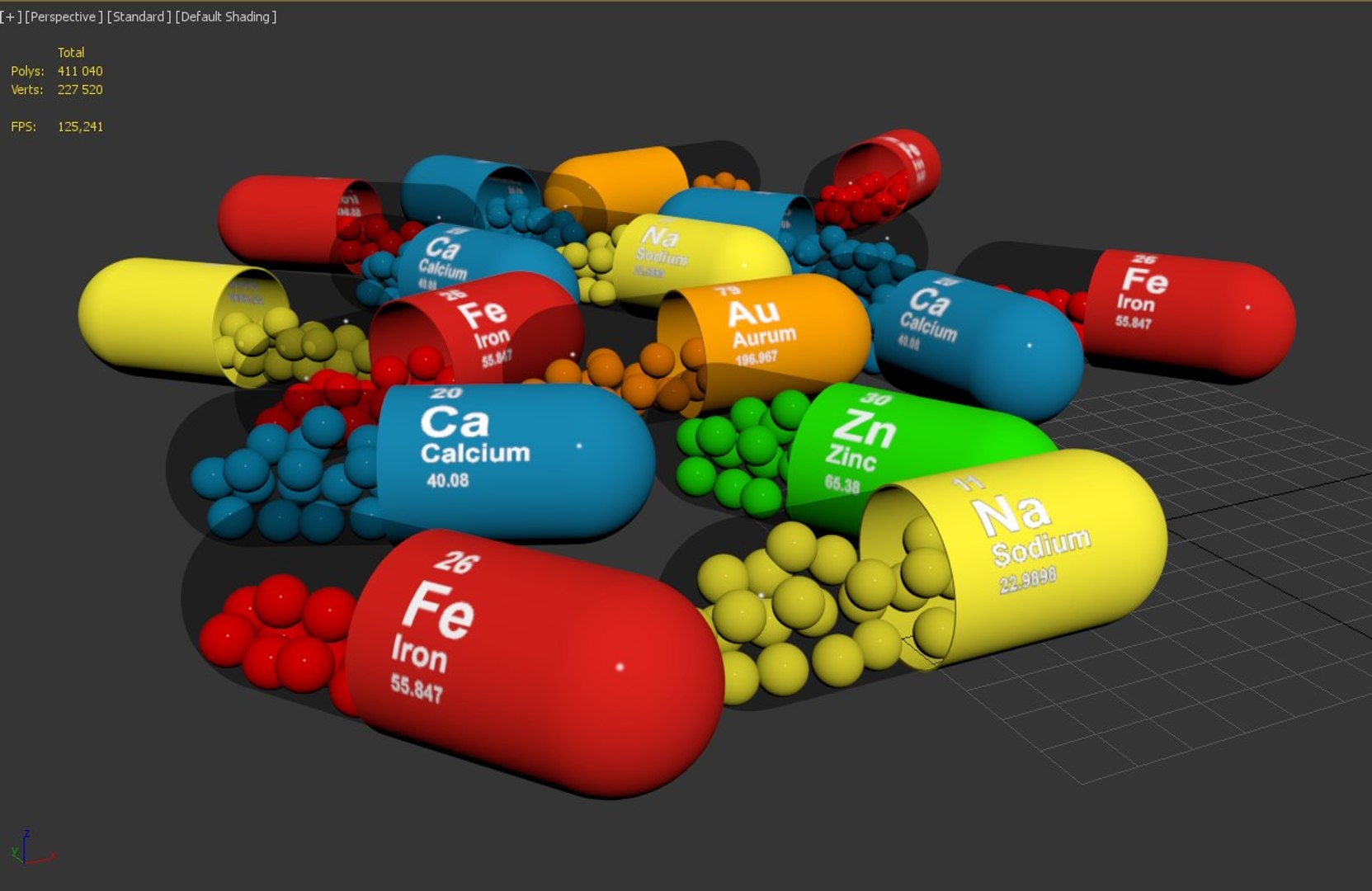 3D Pills - Capsules Model - TurboSquid 1591761