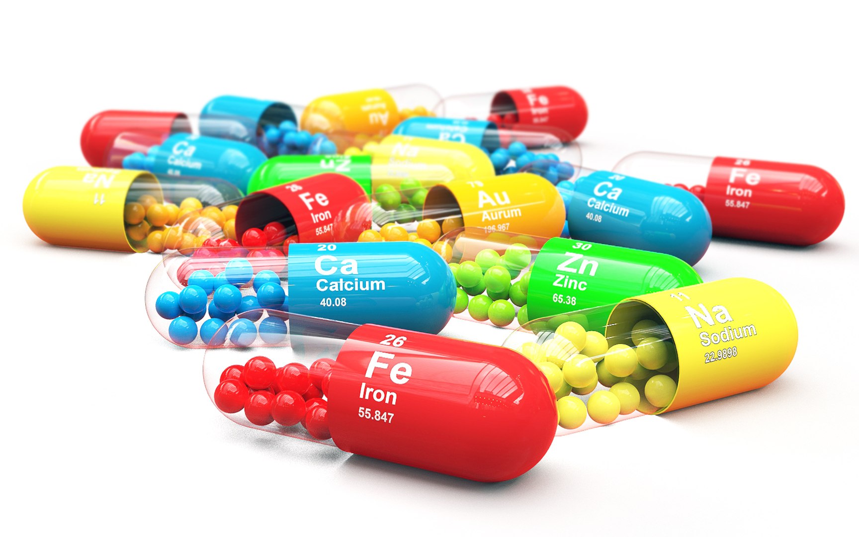 3D Pills - Capsules Model - TurboSquid 1591761