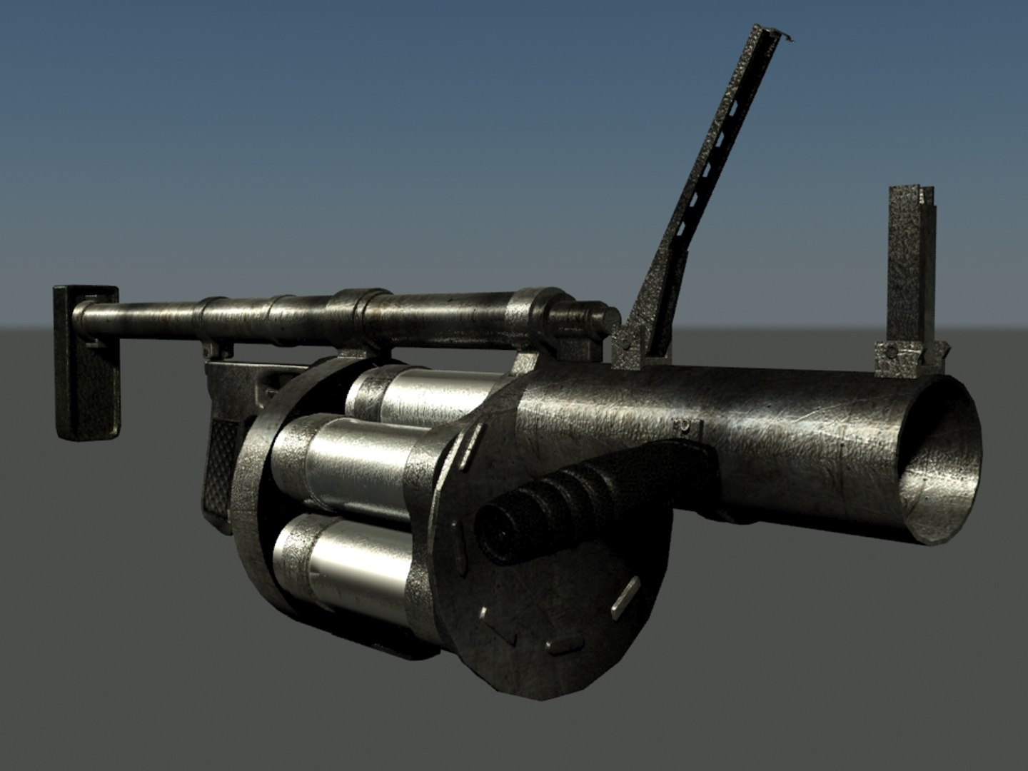 Grenade Launcher 3D Model - TurboSquid 1182474