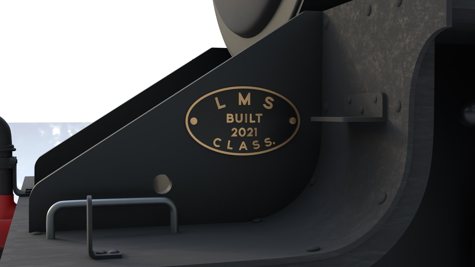 LMS Stanier Class 5 Black Five 3D Model - TurboSquid 1880397