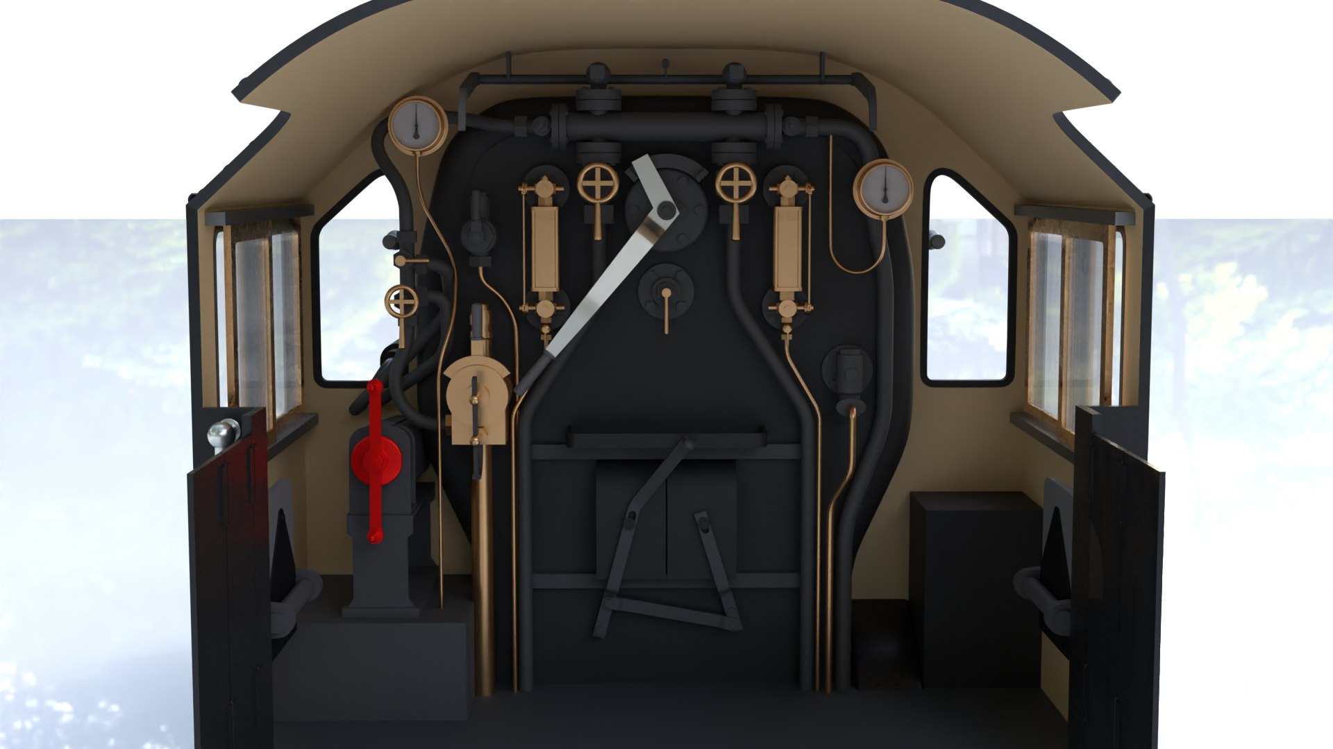 LMS Stanier Class 5 Black Five 3D Model - TurboSquid 1880397